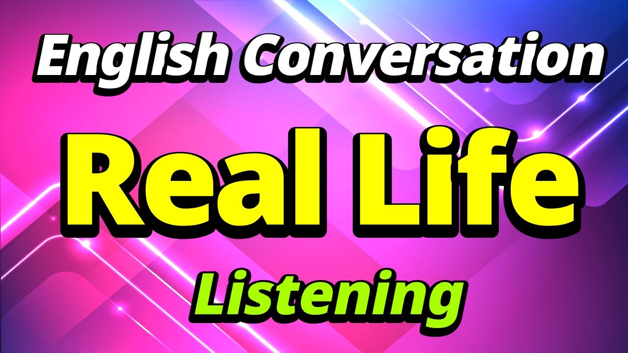 Real Life english conversation learning | english sleep study - YouTube