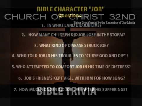 Bible Trivia | Bible Character Job - YouTube
