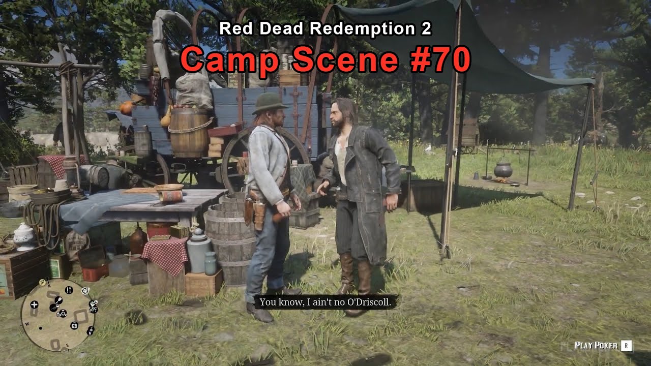 Sean attacks Kieran - Camp Scene #70 - Red Dead Redemption 2 - YouTube