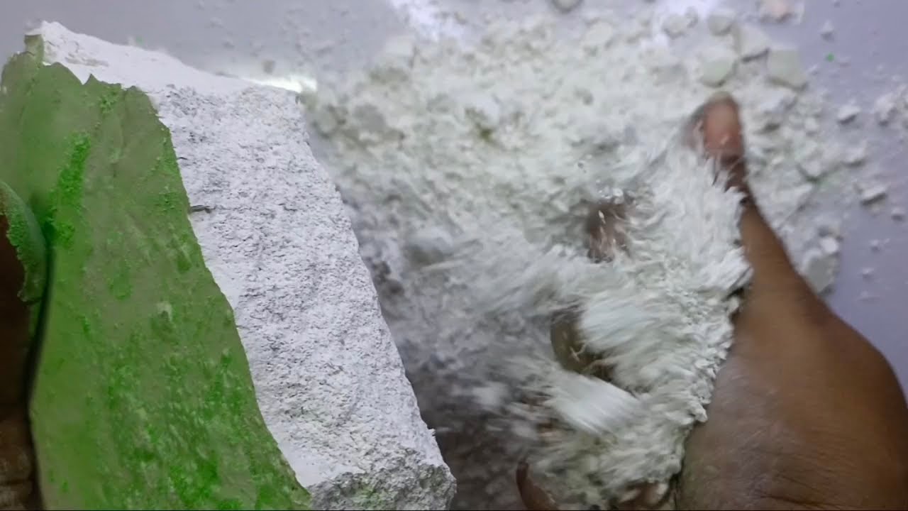 Thick disc of Gymchalk reform#clay#asmr #satisfying #howtomakegymchalk ...