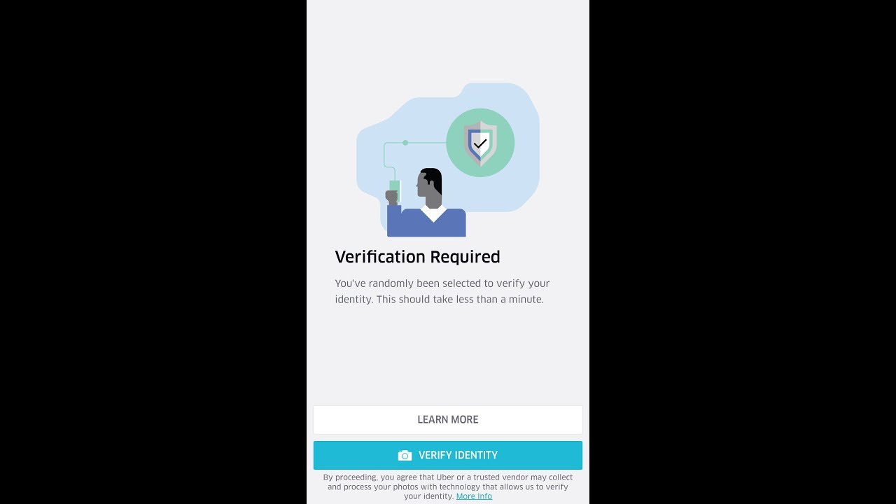 Uber- App is requesting Photo Verification BEFORE you can go ONLINE ...