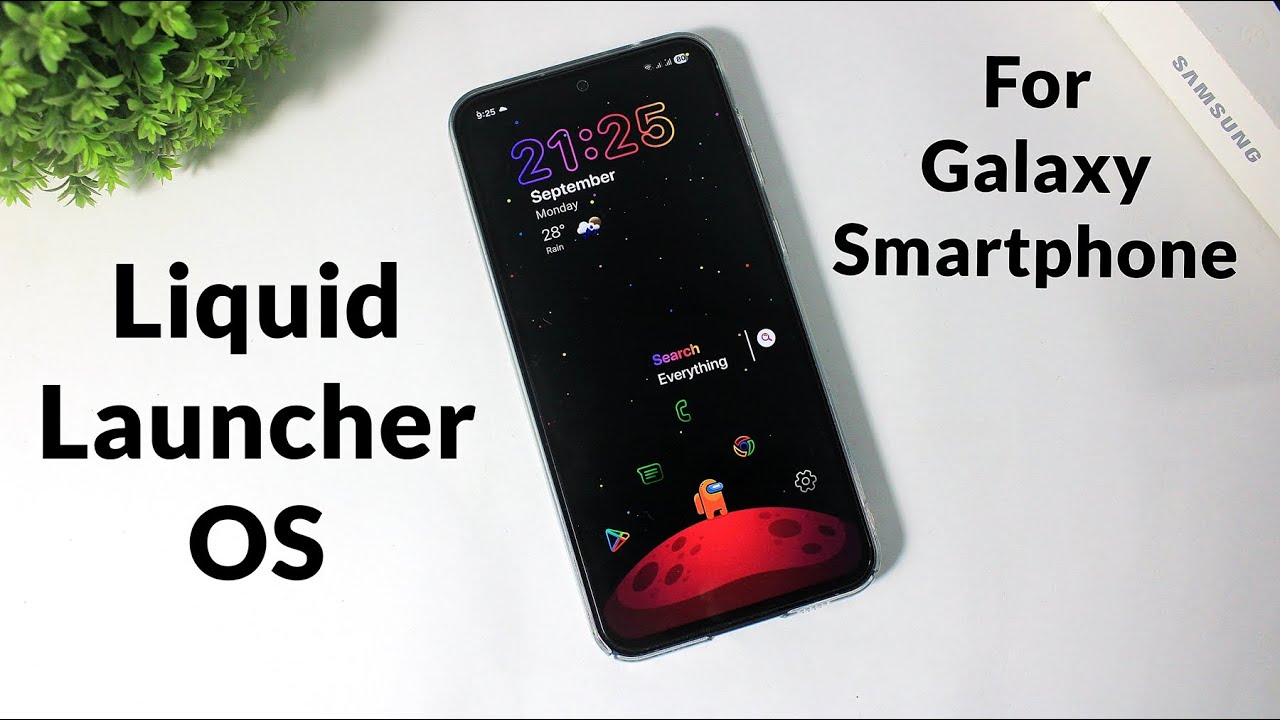 Liquid Launcher OS For Samsung Galaxy Smartphone | One UI 7 - YouTube