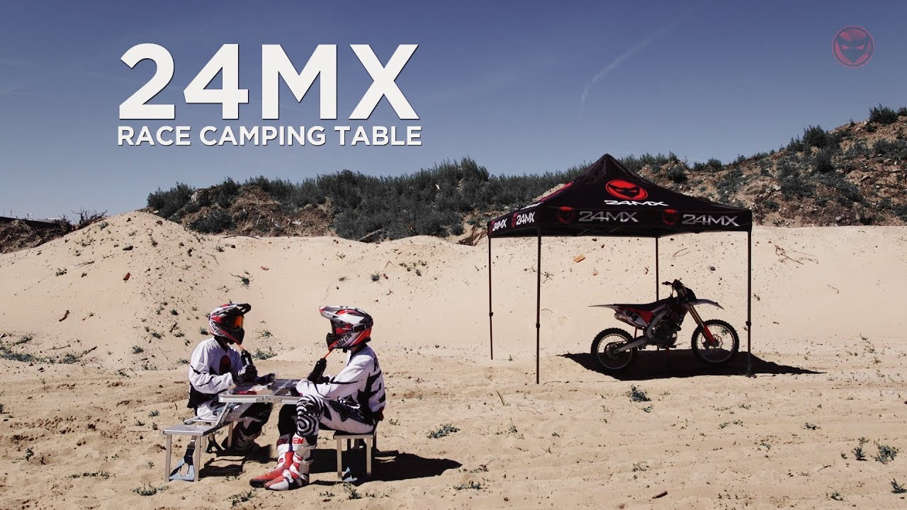 24MX Race Camping Table - YouTube
