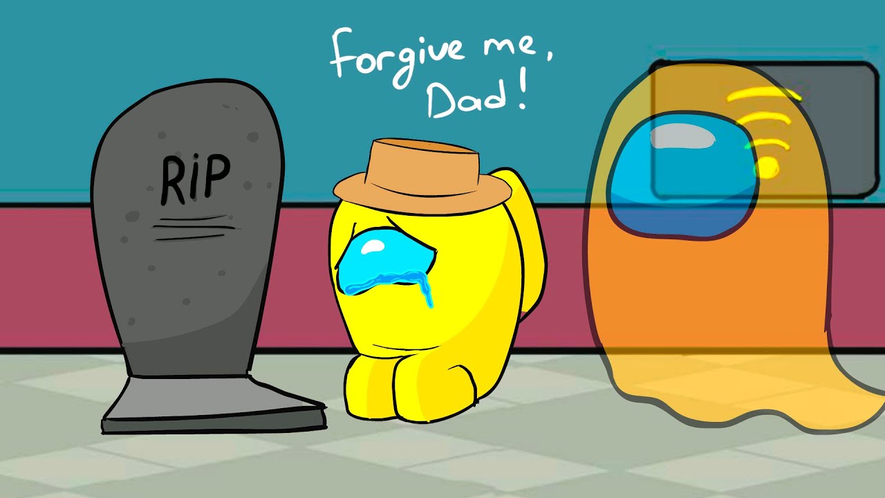 Among Us RIP Dad Killed By Impostor Sad Story - YouTube
