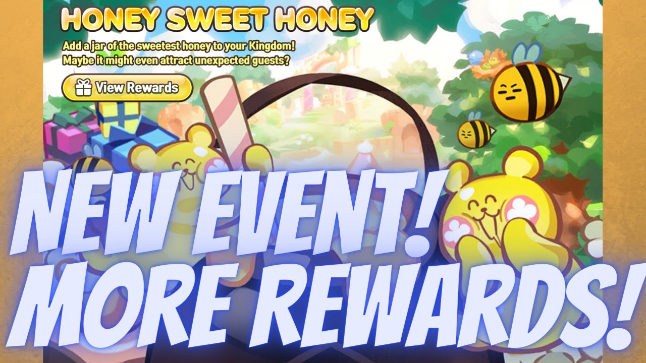 New Event for Tide Shard and more! Honey Sweet Honey | Cookie Run ...
