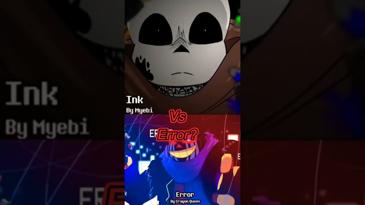 Ink sans (Emotionless) Vs The Villain Sans Squad - YouTube