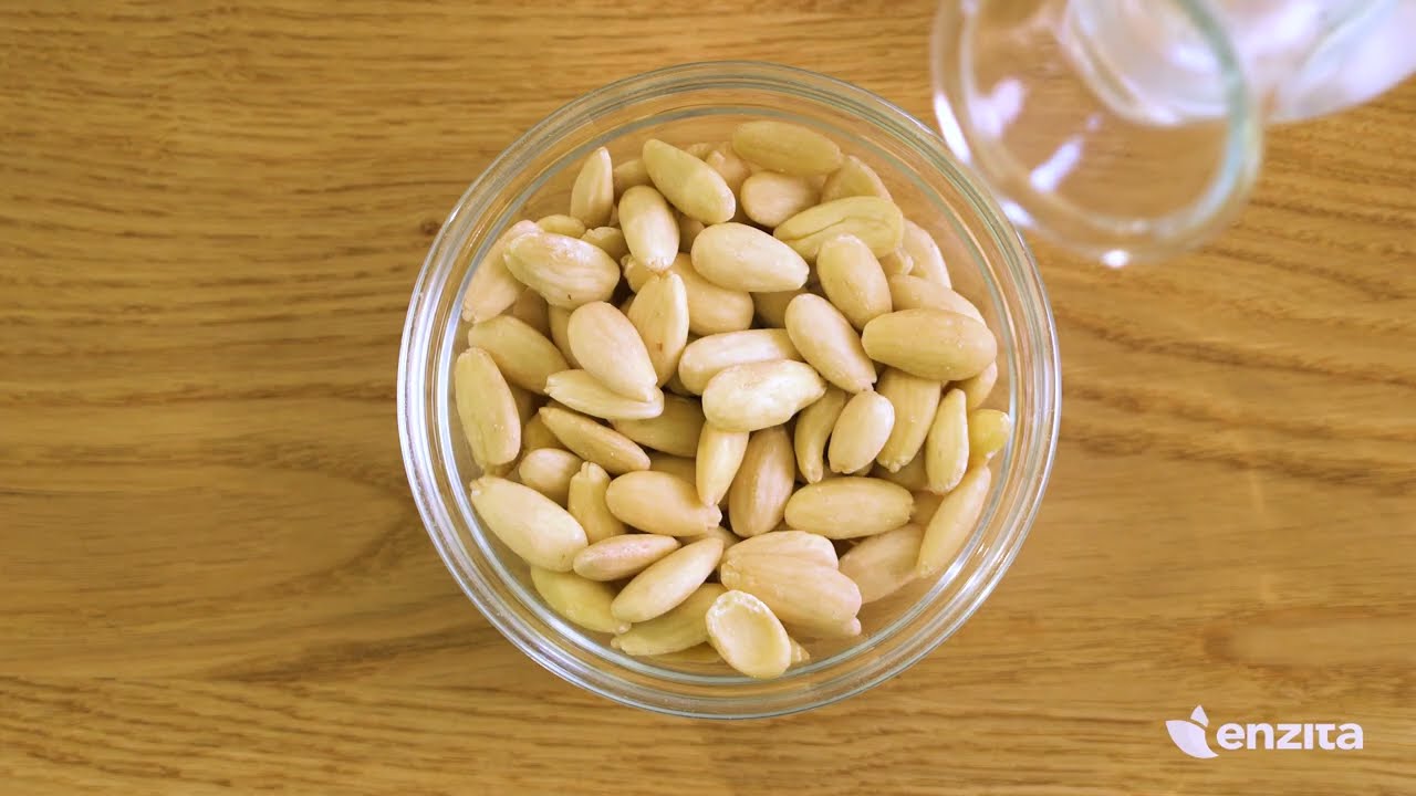 Jednostavan recept za bademovo mlijeko - YouTube