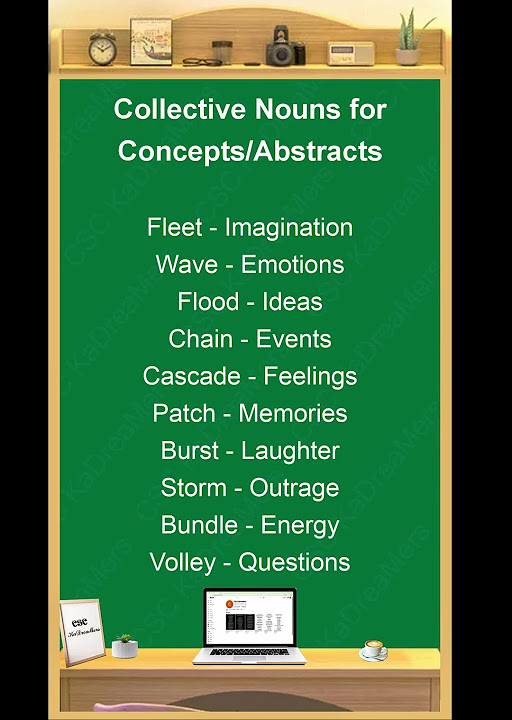 Collective Nouns for Concepts/Abstracts #noun #collective #abstract # ...