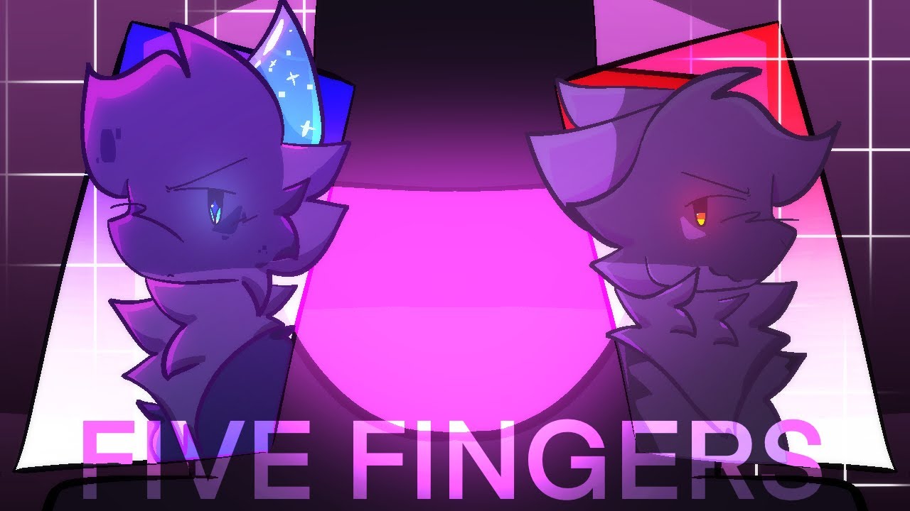 five fingers || animation meme - YouTube