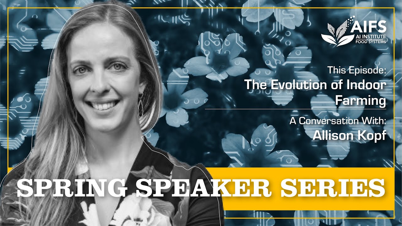 Allison Kopf: The Evolution of Indoor Farming - YouTube