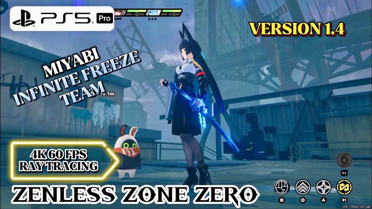 ZENLESS ZONE ZERO 4K 60 FPS RAY TRACING V1.4 MIYABI INFINITE FREEZE ...