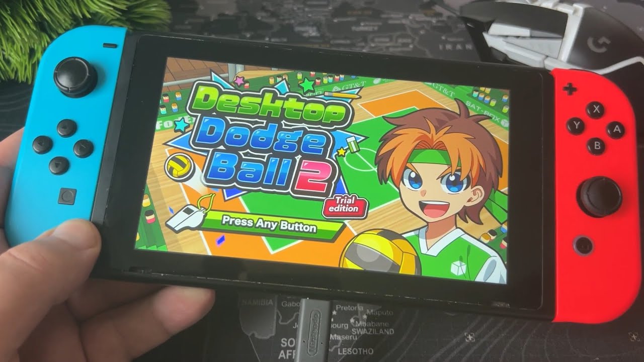 Desktop Dodgeball 2 ... (Nintendo Switch) Gameplay Peek - YouTube