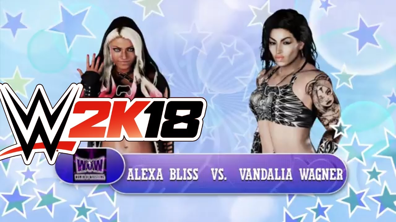 Wwe 2k18 Universe Mode W O W Vs Wwe Women Youtube