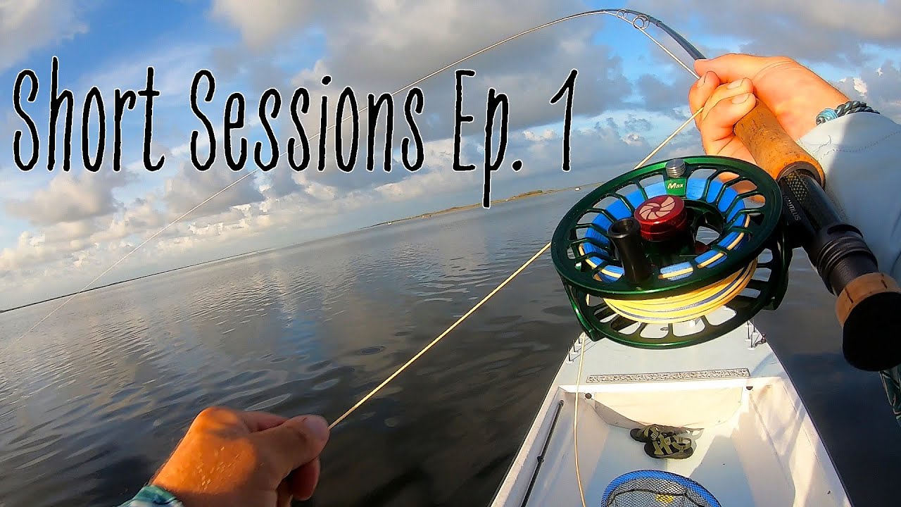 Solo Fishing From Skiff | Fly Fishing for Redfish | Short Sessions Ep ...