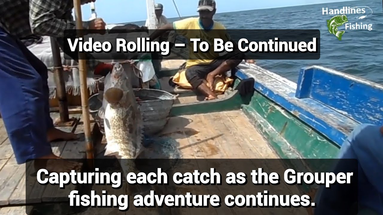 Video Rolling – To Be Continued | Capturing each catch as the Grouper ...