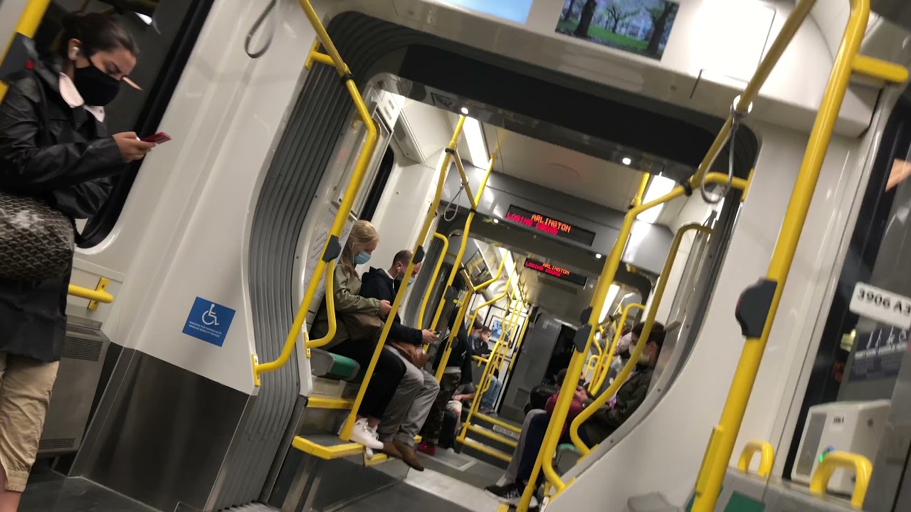 A Ride on MBTA Green Line from Government Center to Newton Centre - YouTube