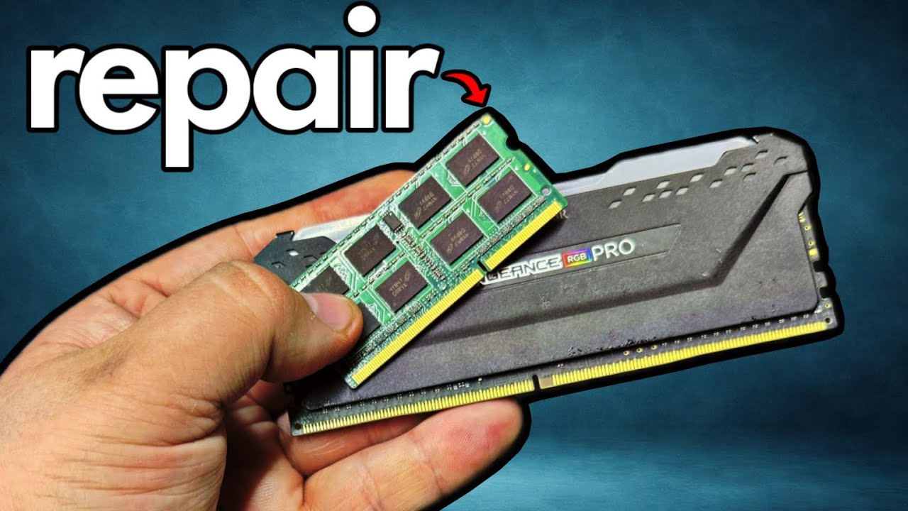 Fixing RAM Sticks Instead Of Paying These Prices - YouTube