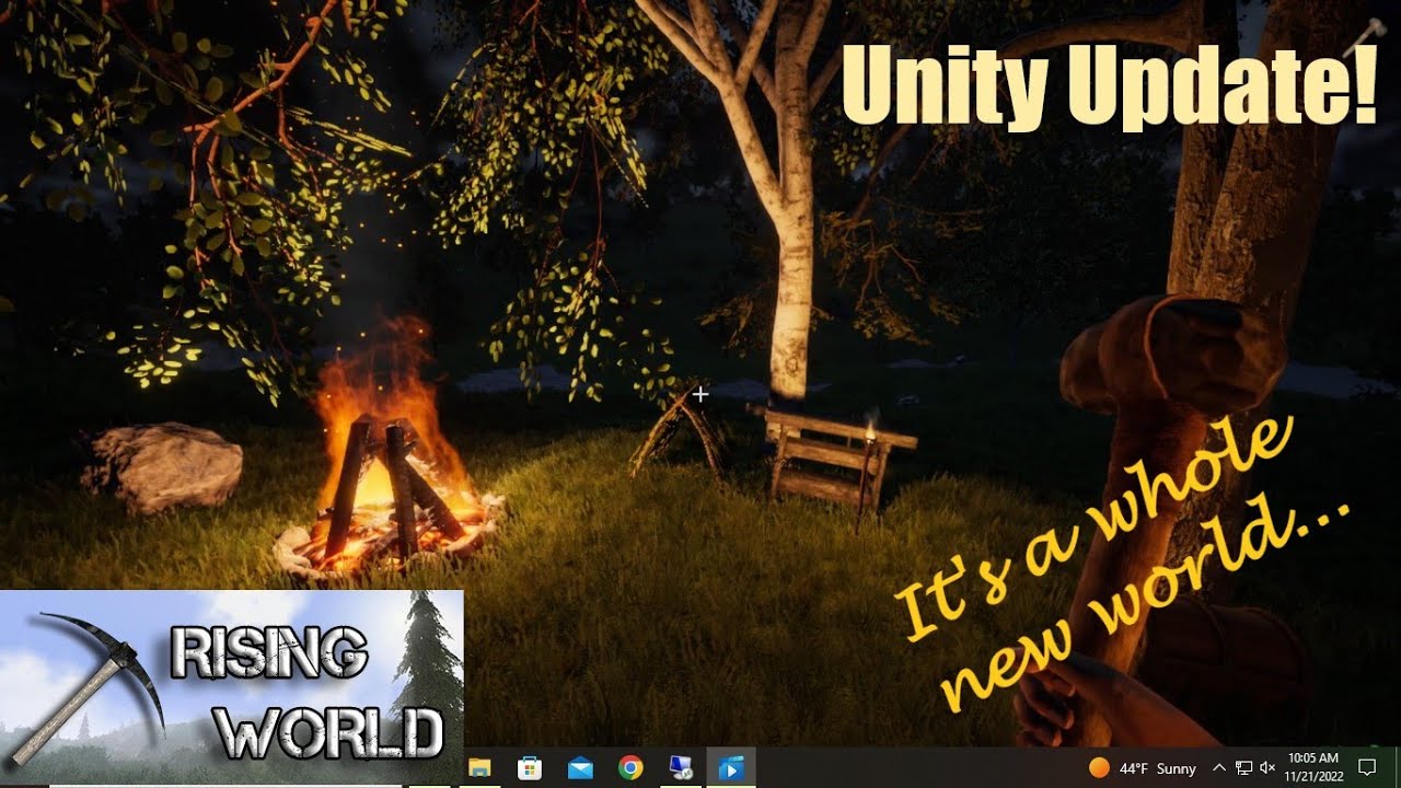 Rising World Unity Update - YouTube