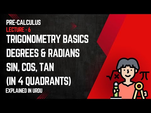 Trigonometry Basics | Degrees & Radians, Sin Cos Tan | Quadrants | Pre ...