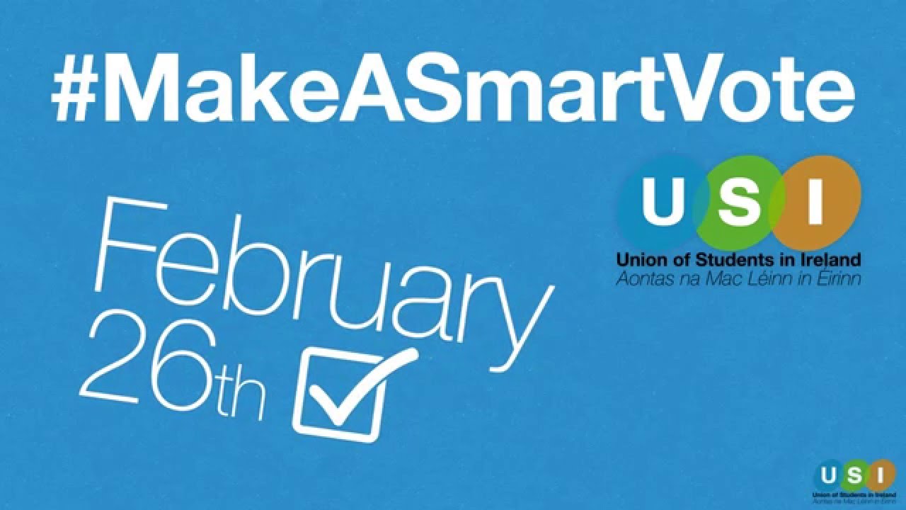 Union of Students in Ireland (USI) #MakeASmartVote - YouTube