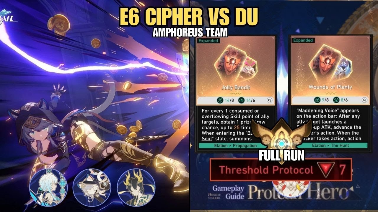 e6 Cipher just tossing coins at everyone - Wounds of Plenty & Jolly ...