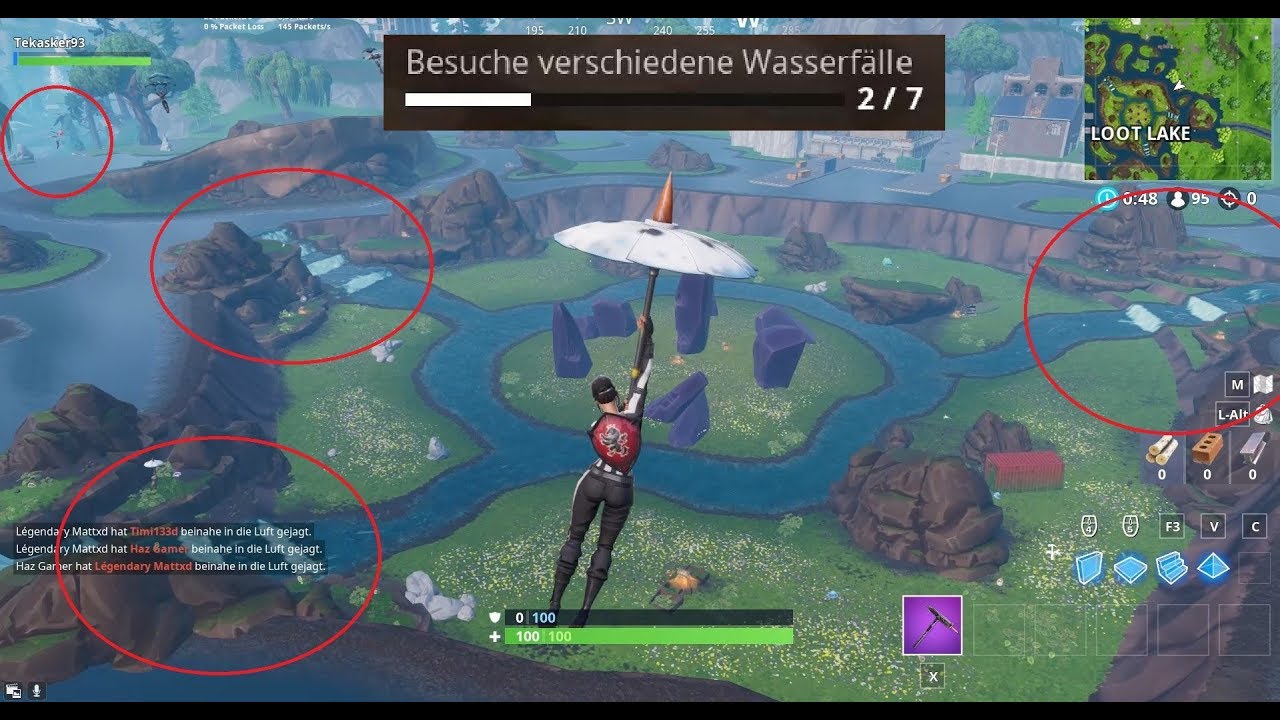 Besuche verschiedene Wasserfälle 0/7 | Visit different Waterfalls ...