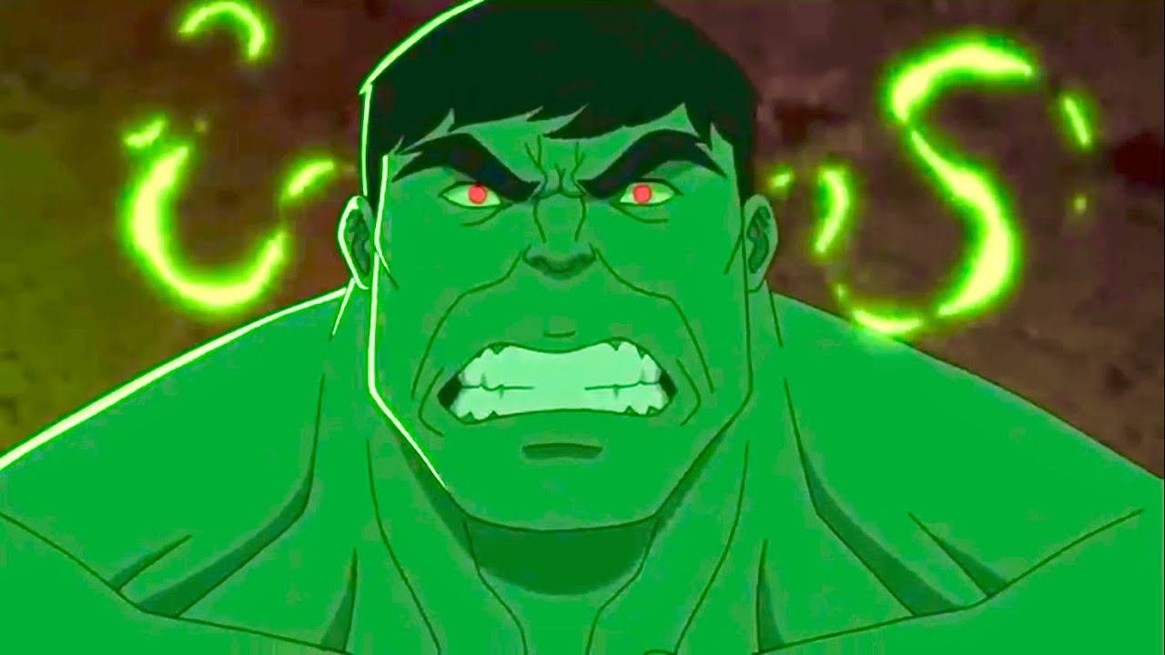 Hulk empêche l'explosion gamma |Avengers Assemble Cartoon Scène vf ...