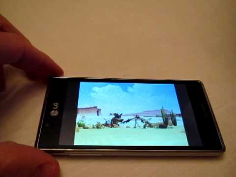 LG Venice Boost Mobile Android 4.0 running Netflix live demo smartphone ...