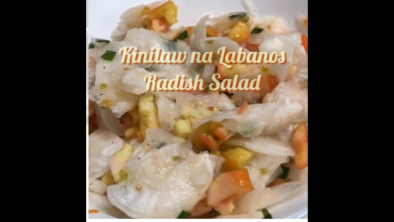 Paano Gumawa ng Kinilaw na Labanos//Radish Salad - YouTube