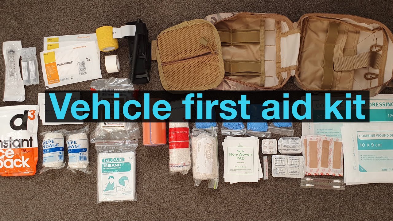 Tactical Vehicle First aid kit - YouTube