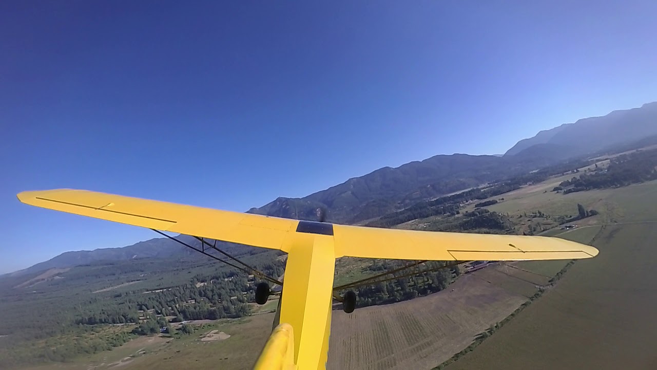 TAIL DRAGGER LANDING RUDDER DANCE - YouTube
