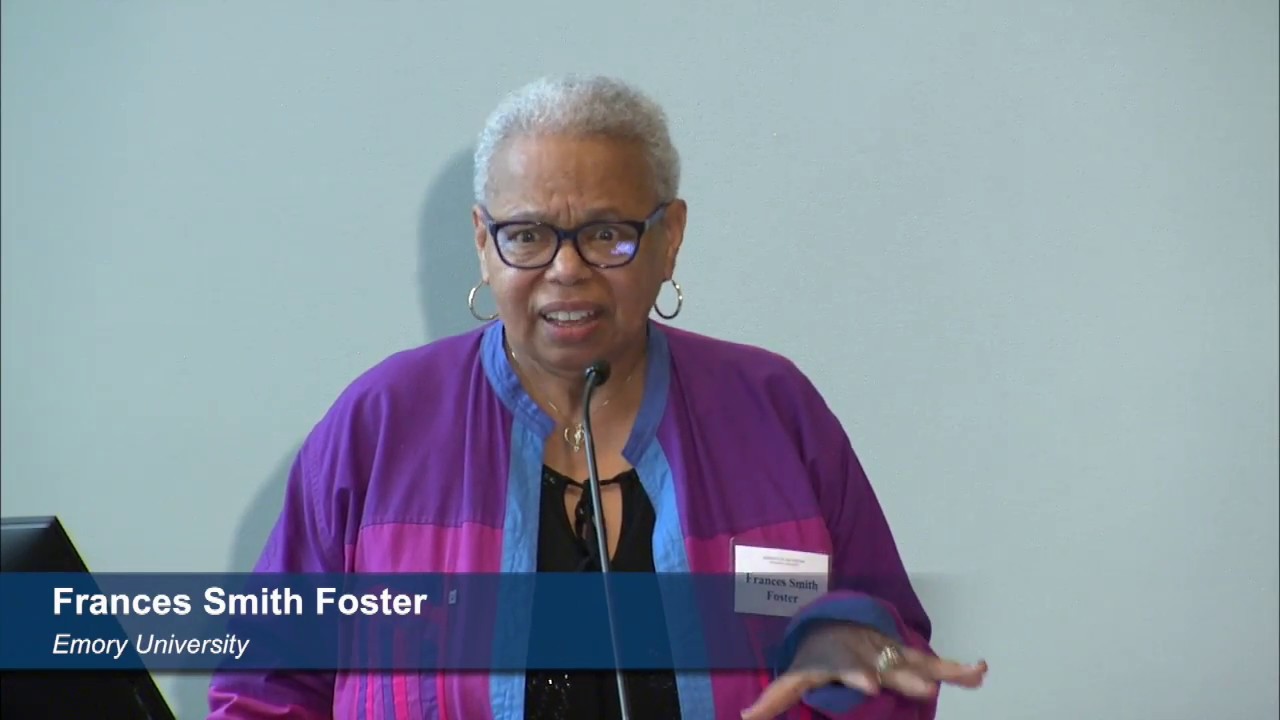 Frances Smith Foster - The Study of African American Women's Writing ...