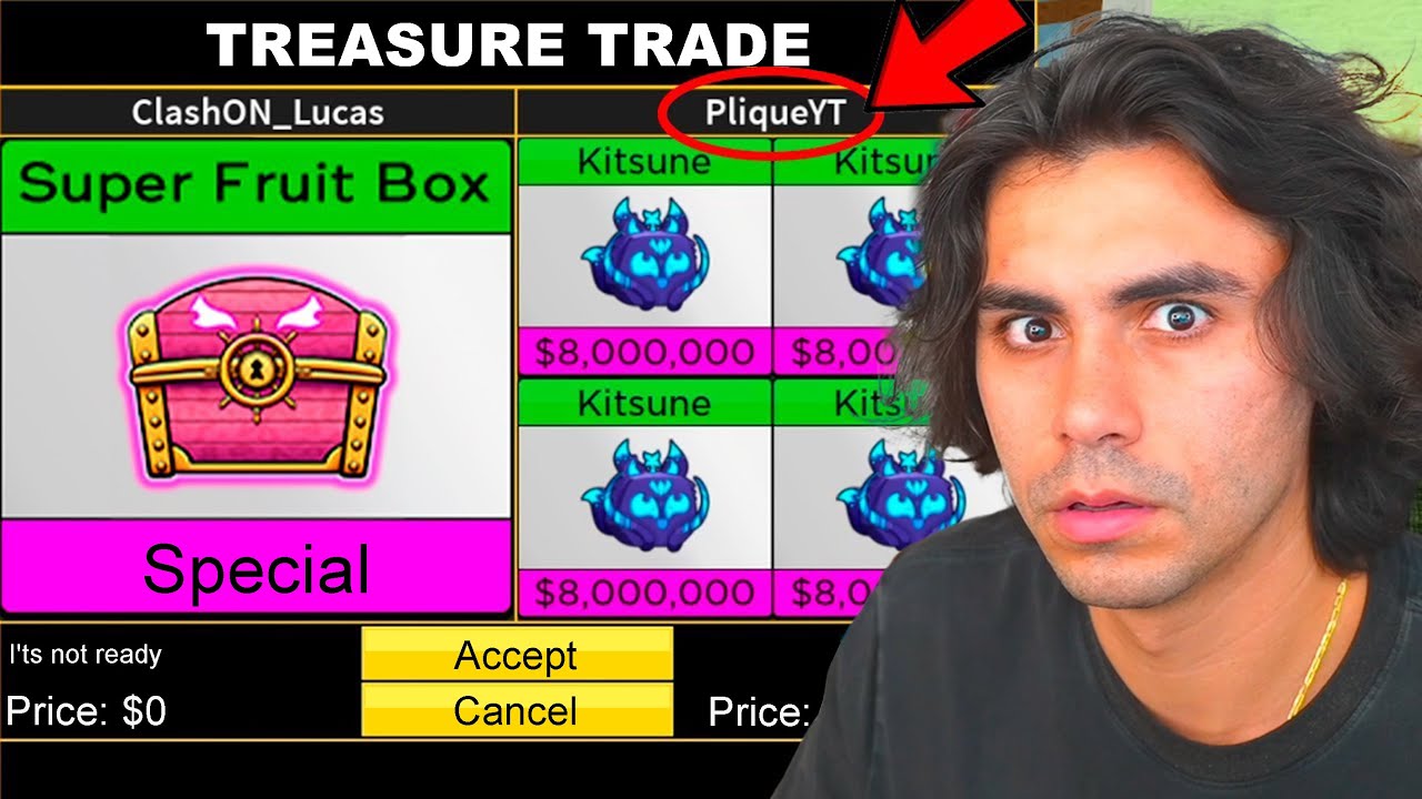 Trading SUPER FRUIT BOXES for 24 Hours in Blox Fruits - YouTube