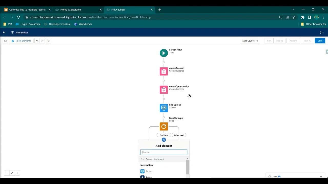 Connect files to multiple records using screen flow #inSalesforce - YouTube
