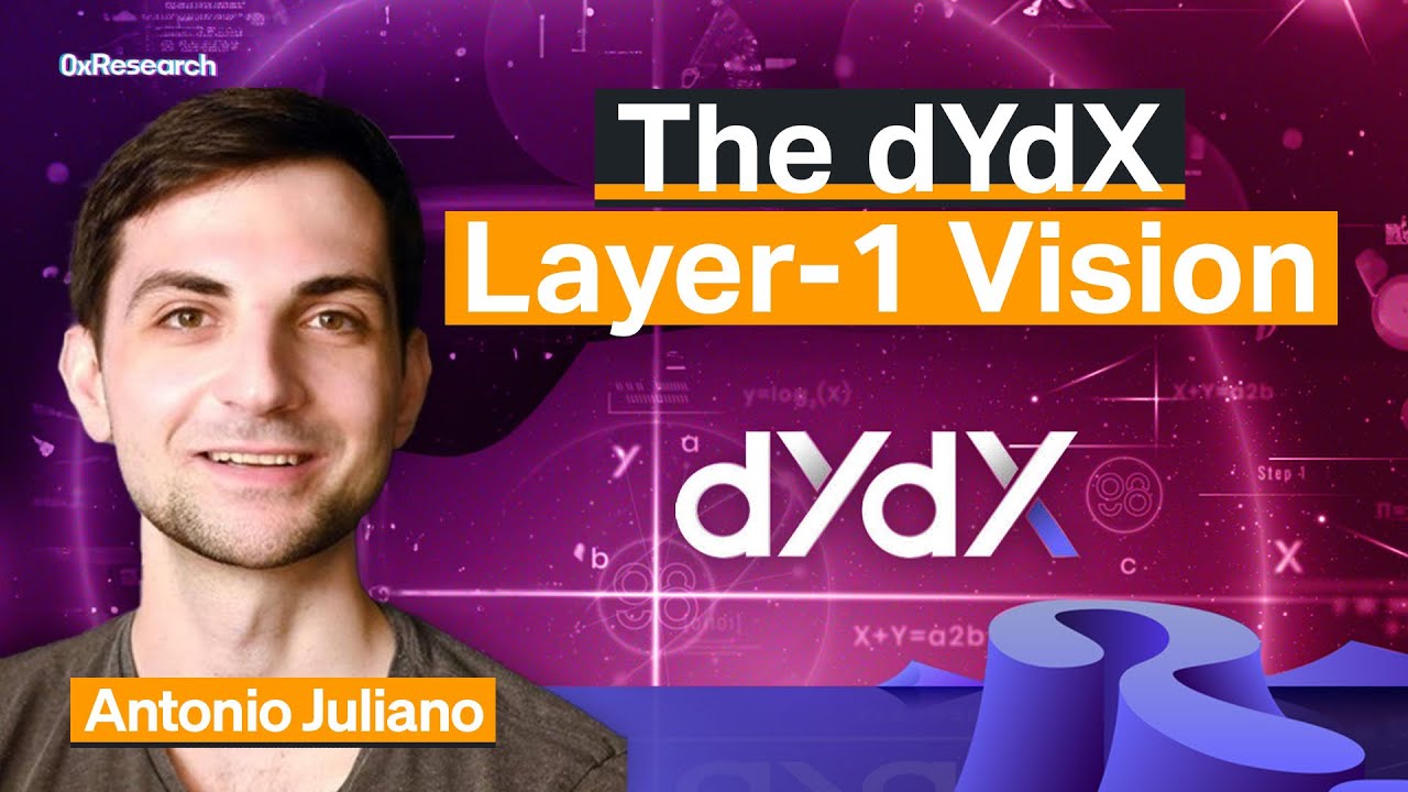 The Future of dYdX & Decentralized Trading | Antonio Juliano, Founder ...