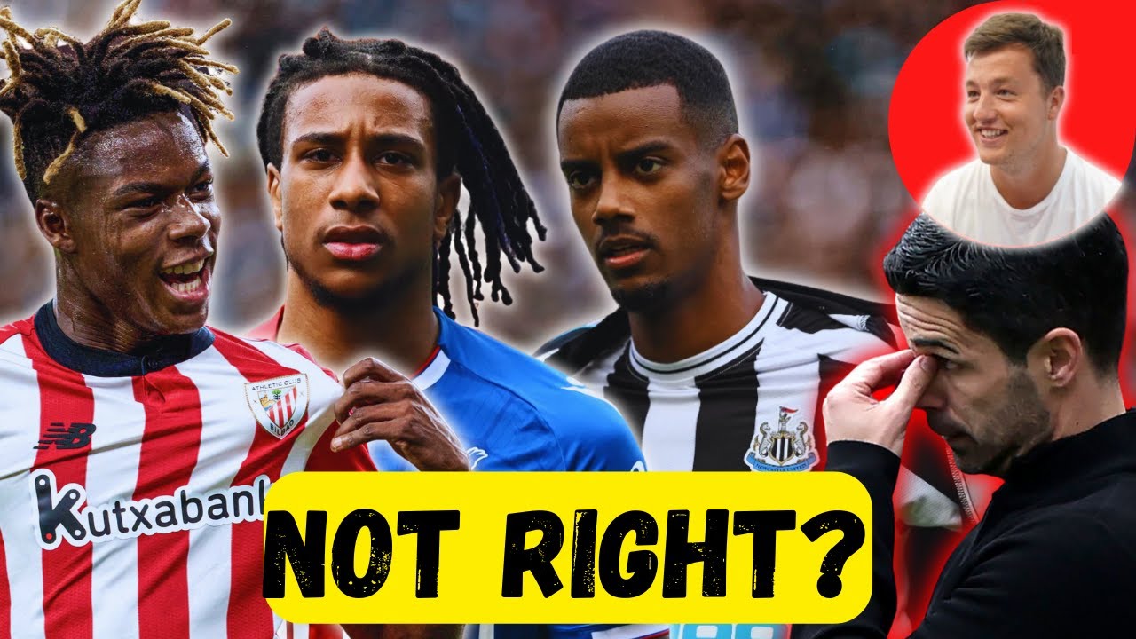 Williams? Olise? Isak? Arteta's BIG Conundrum... - YouTube