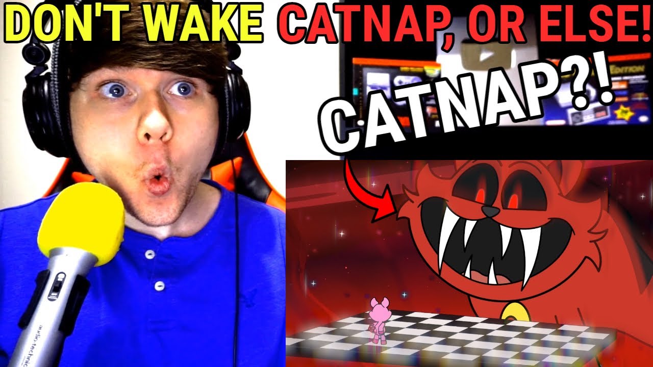 DON'T WAKE CATNAP, or ELSE! (Cartoon Animation) @GameToonsOfficial ...