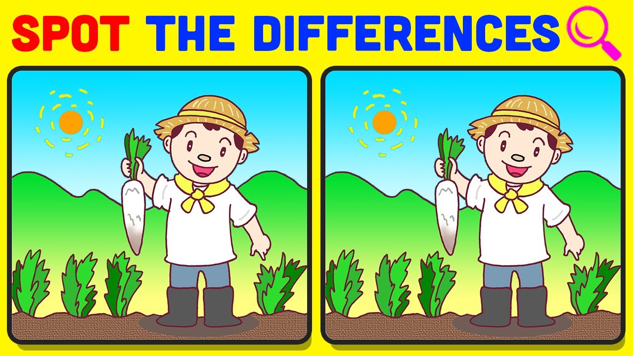 Spot the Difference Find the difference between two pictures in 90 ...