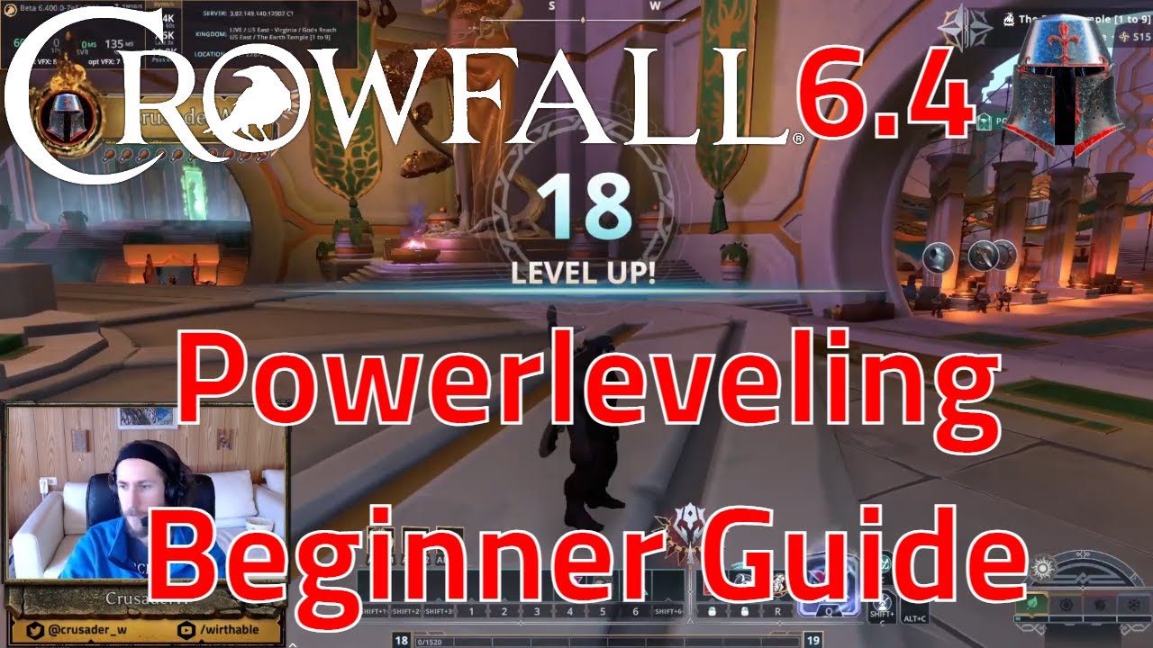 Crowfall Power leveling and Beginner Guide - YouTube