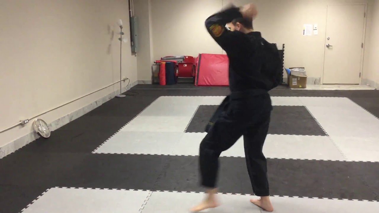 Pinan 2 (Nick Cerio's Kenpo Karate) - YouTube