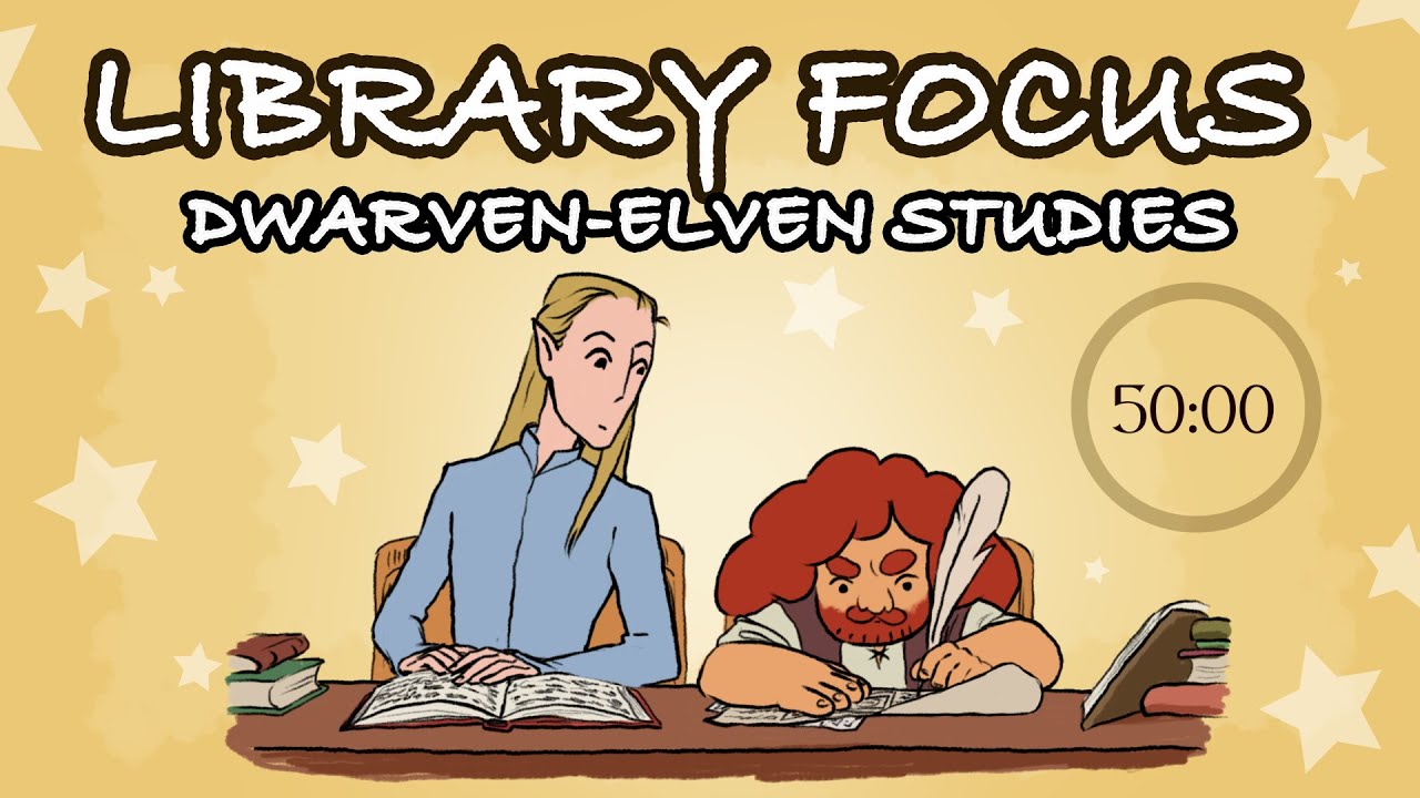 Elf & Dwarf Study Together 🧝📚 Cozy Pomodoro for Deep Focus | Fantasy ...