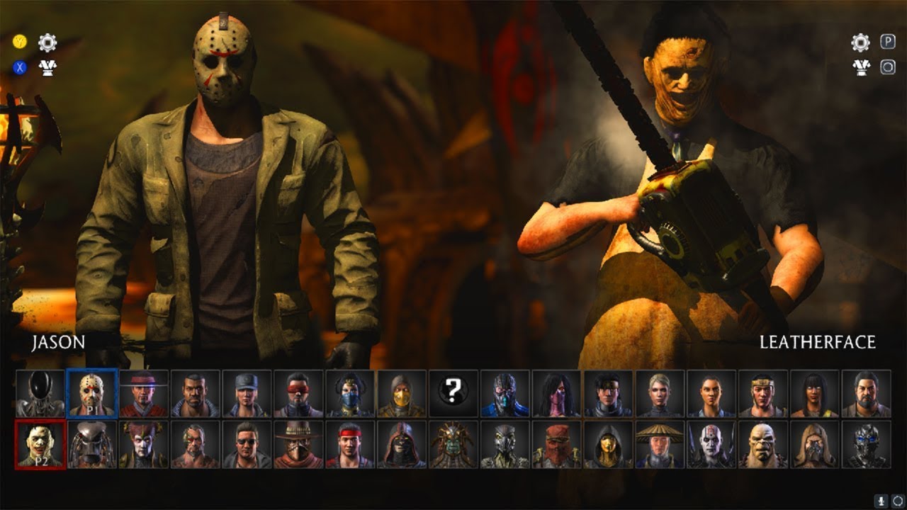 Mortal Kombat XL - Jason Vs Leatherface I Batalha Mortal - YouTube