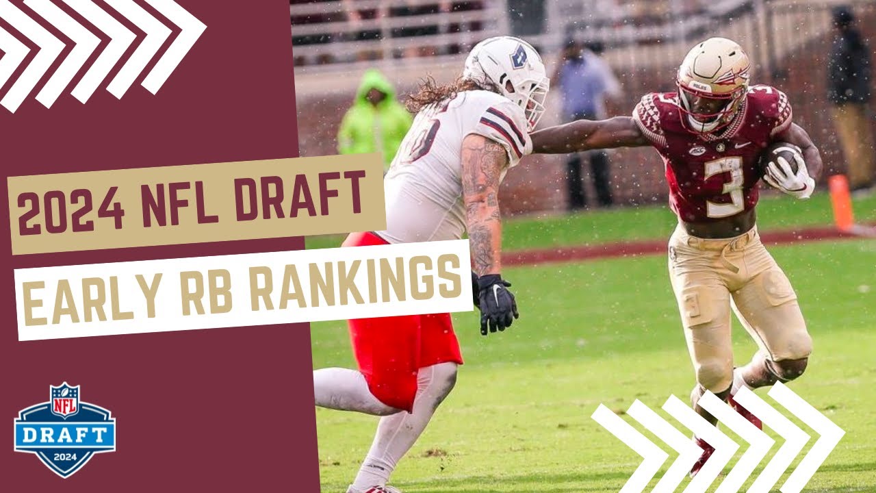 Top Running Backs in the 2024 NFL Draft | Way Too Early Draft Rankings ...