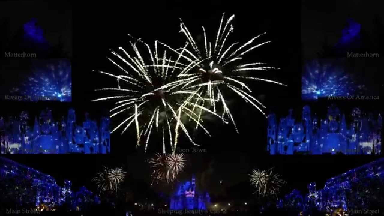 Disneyland Forever Ultimate Fireworks Show With ALL Projections ...