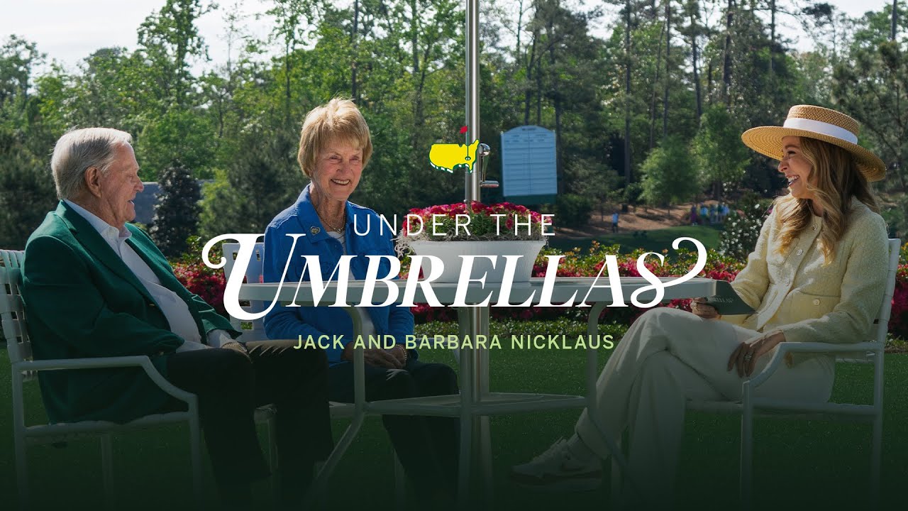 Under the Umbrellas | Jack and Barbara Nicklaus - YouTube