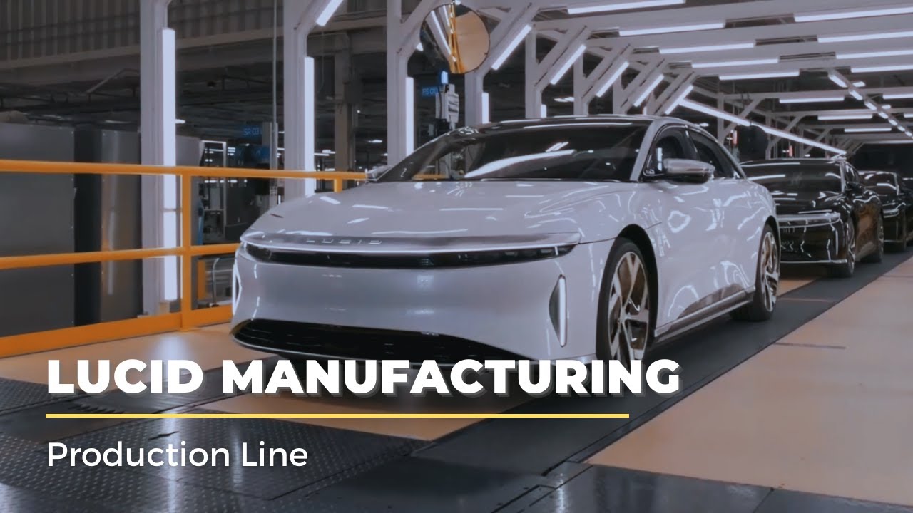 Lucid Manufacturing Plant | Inside Gigafactory | How Lucid Car is Made ...