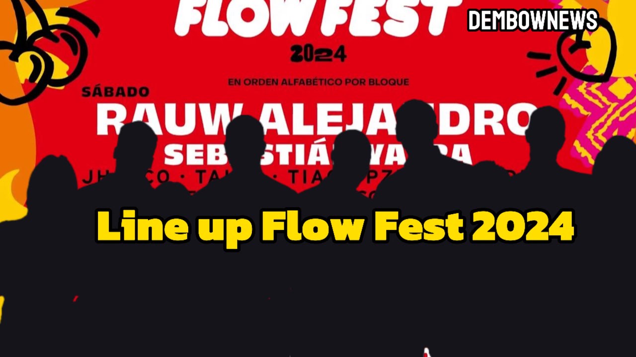 Line Up OFICIAL del Coca Cola Flow Fest 2024 - México - YouTube
