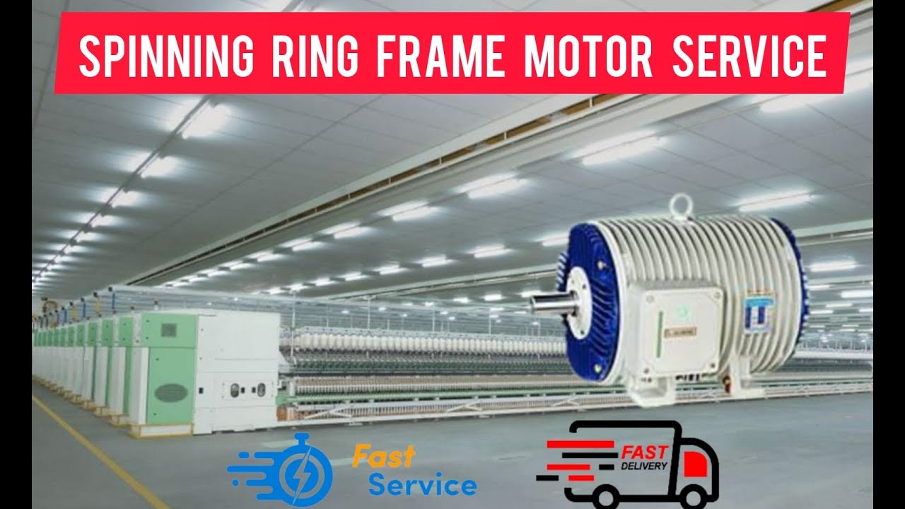 Spinning Ring Frame Motor Service @ Hot Summer , LEDL ,KIRLOSKAR, 45Kw ...