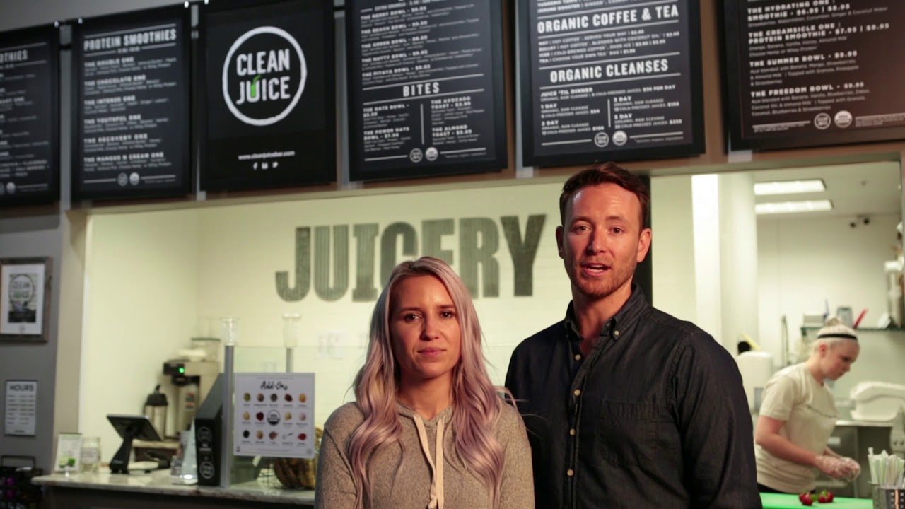 Clean Juice Bar Franchise Expansion - YouTube