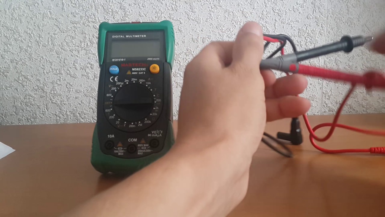 Мультиметр MASTECH MS8233C. Посылка с AliExpress. - YouTube